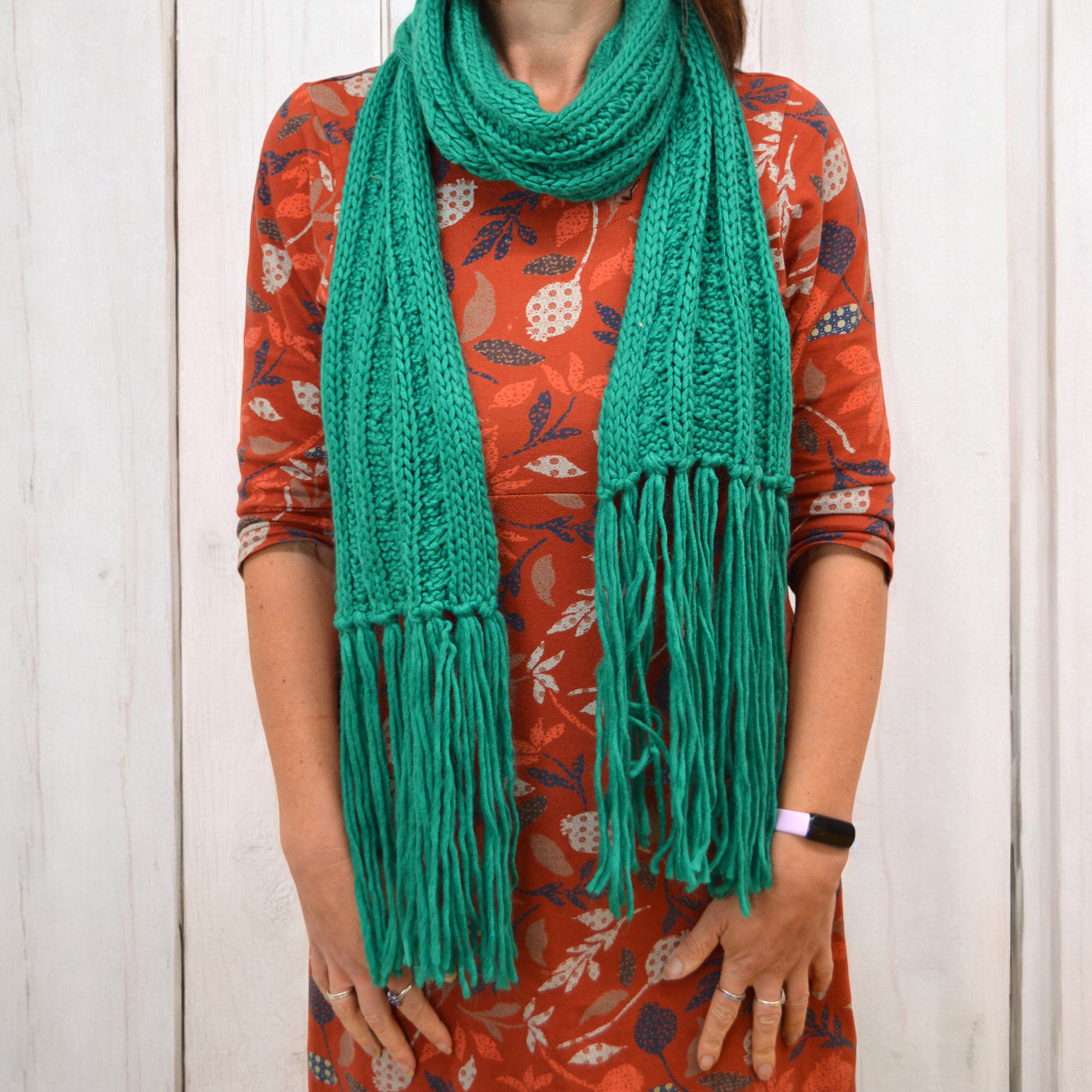 Mystica Green - Winter scarf - SALE