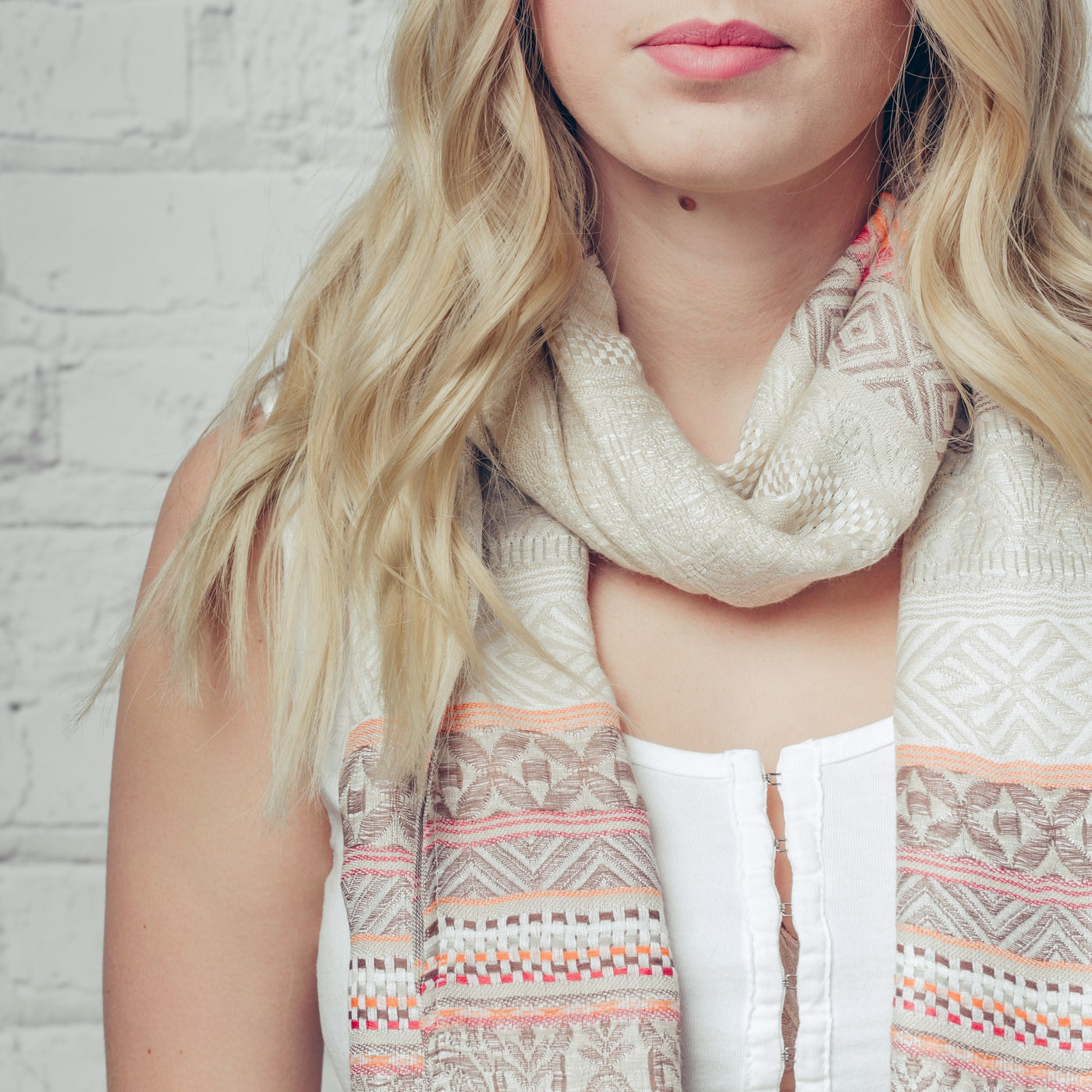 Terri Cream - Pashmina - Scarves